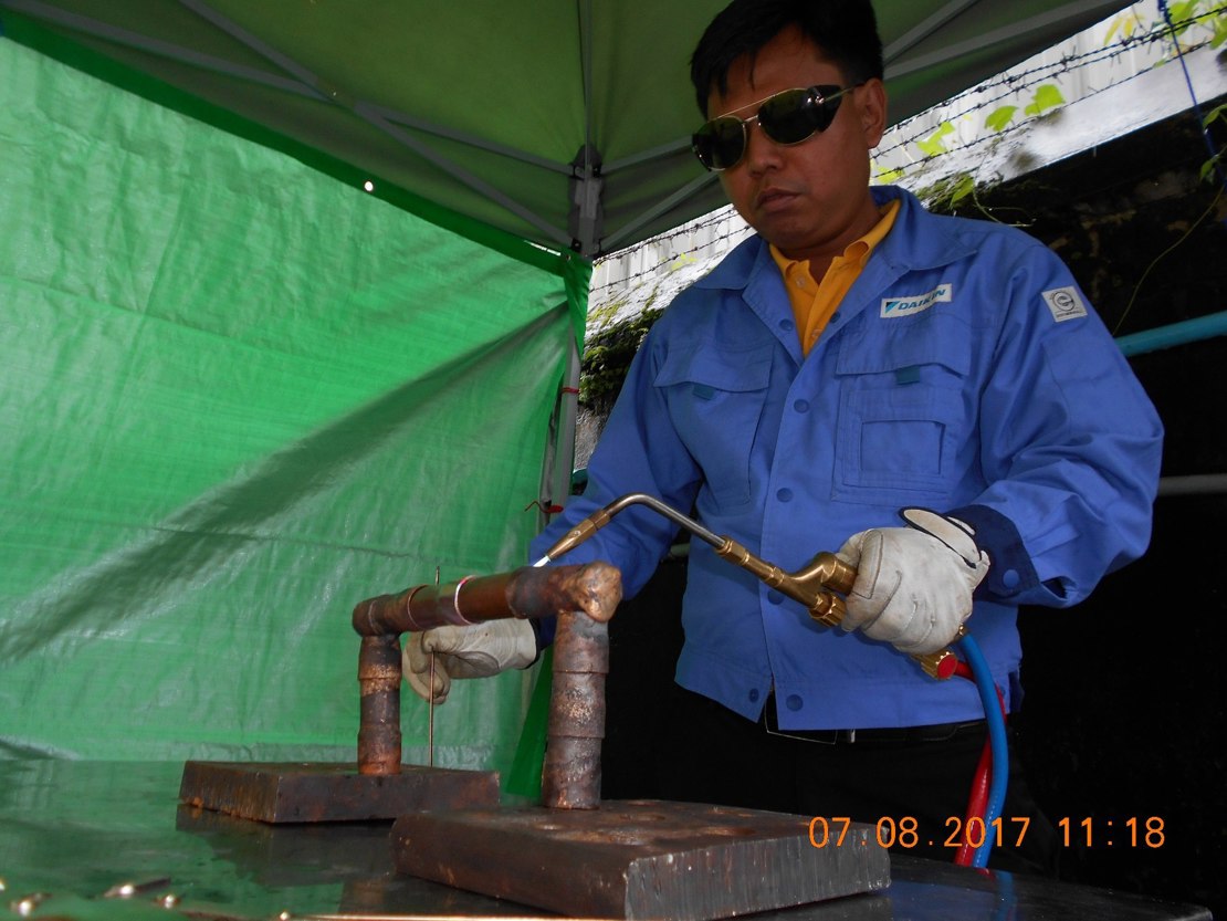 Daikin Service Brazing Training